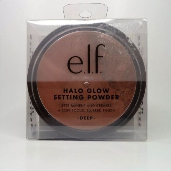 ELF | Makeup | Elf Halo Glow Setting Powder Deep Shade Dark | Poshmark